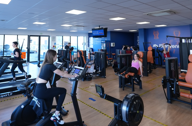 Las ventajas de nuestros gimnasios - l'Orange bleue
